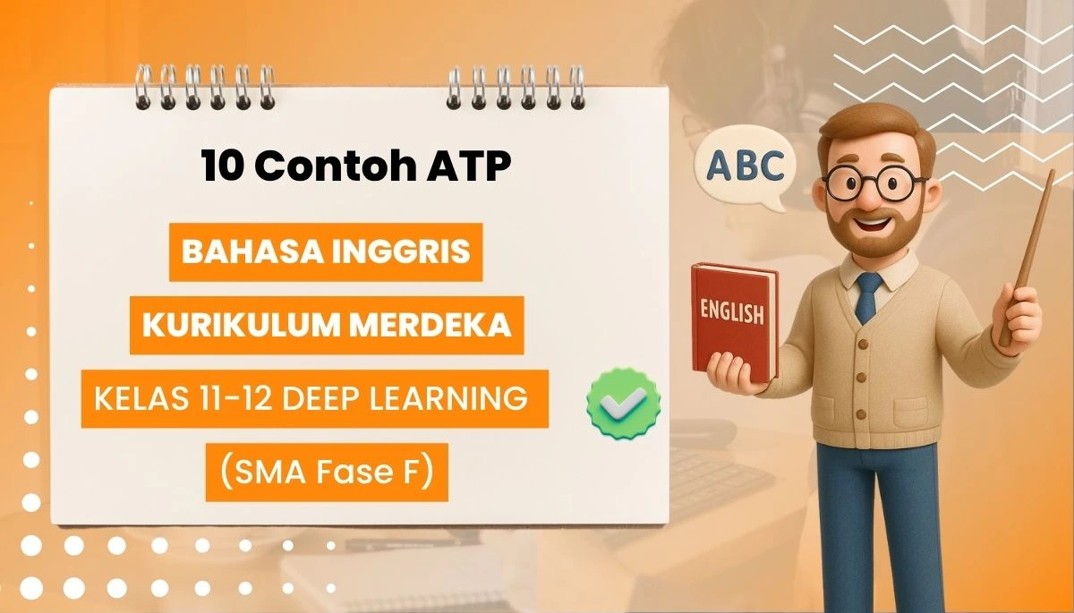 10 Contoh ATP Bahasa Inggris Fase F Kelas 11-12 SMA Deep Learning